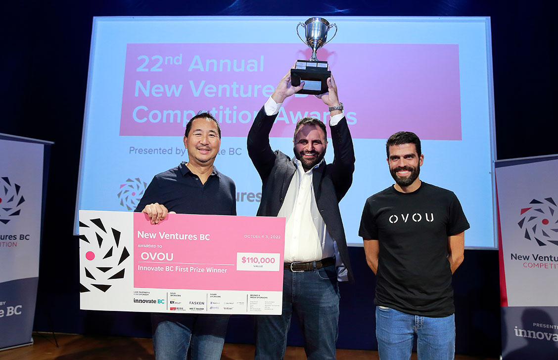 Smart business card company Ovou swipes top spot at New Ventures BC ...