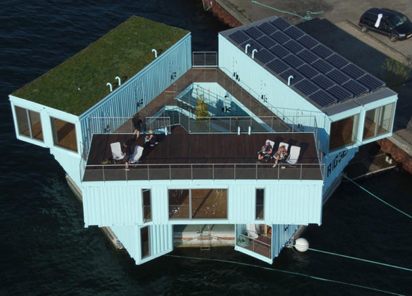 Floating shipping containers are a BIG idea for affordable housing ...